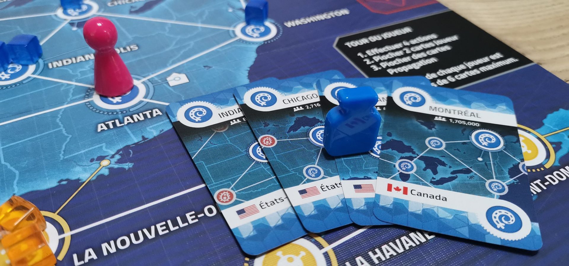 Pandemic Zone Rouge - Amérique du Nord. Des épidémies concentrées ...